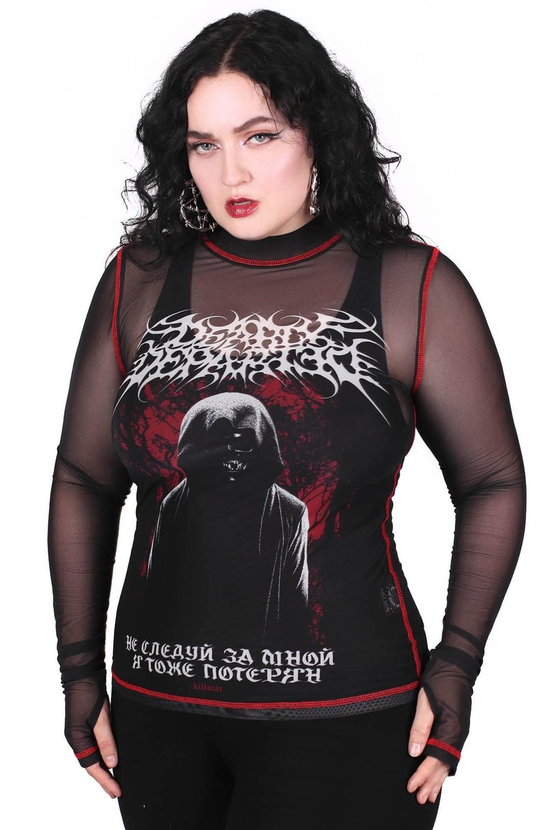 bluzka damska KILLSTAR - DEPARTED-L - | Moda Sklep EMPIK.COM bluzka damska KILLSTAR - DEPARTED-L - | Moda Sklep EMPIK.COM
