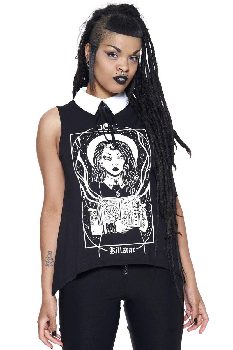 bluzka damska KILLSTAR - MOONSPELL-M - Killstar | Moda Sklep EMPIK.COM