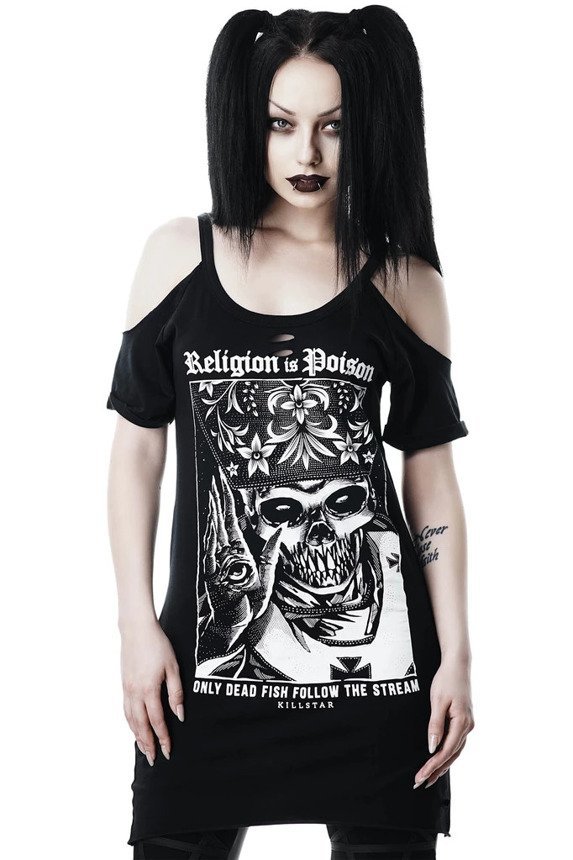 bluzka damska KILLSTAR - RELIGION-M - Killstar | Moda Sklep EMPIK.COM