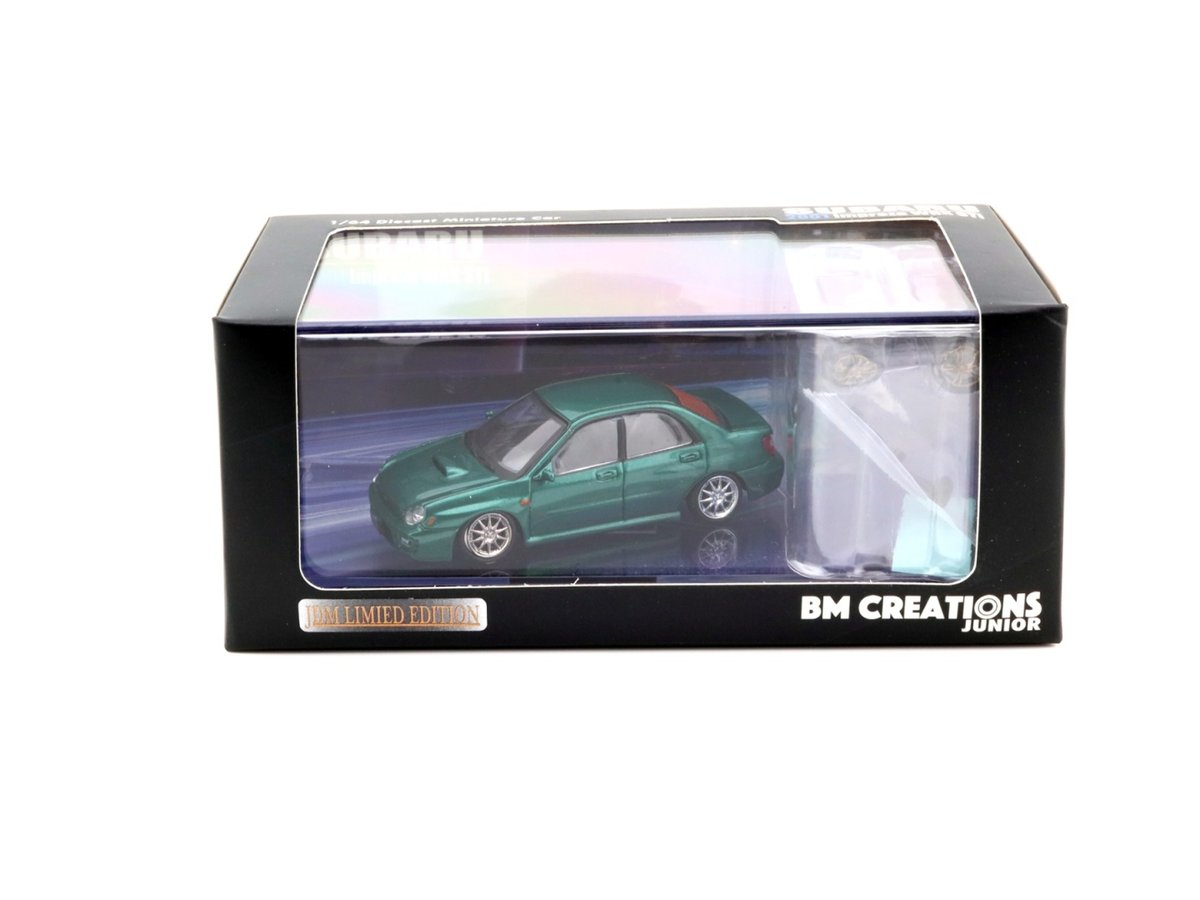 BM CREATIONS BMC 2001 Subaru Impreza WRX STi Custom Green Limited ...