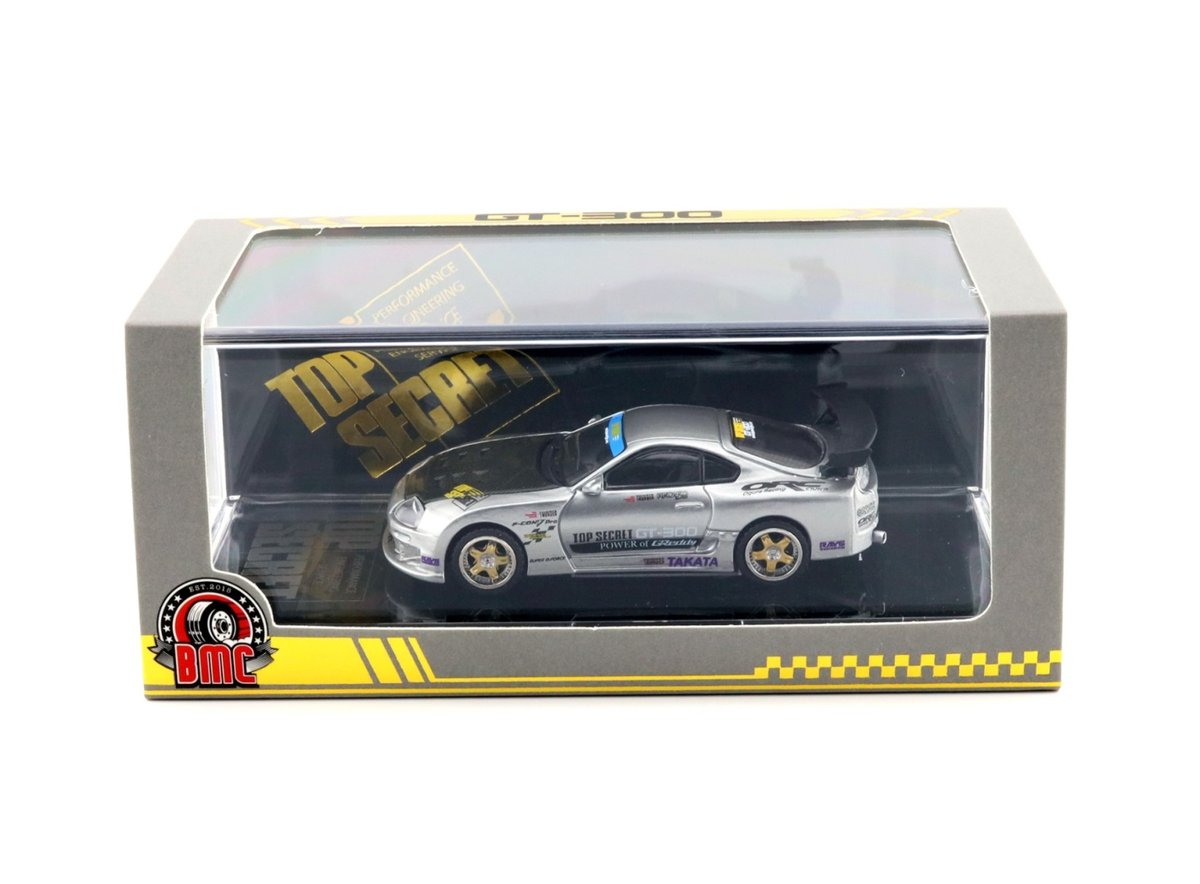 BM Creations Toyota Supra A80 GT-300 Top Secret Silver Manila ...