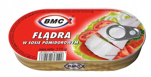 BMC Flądra w sosie pomidorowym 170 g - BMC | Sklep EMPIK.COM