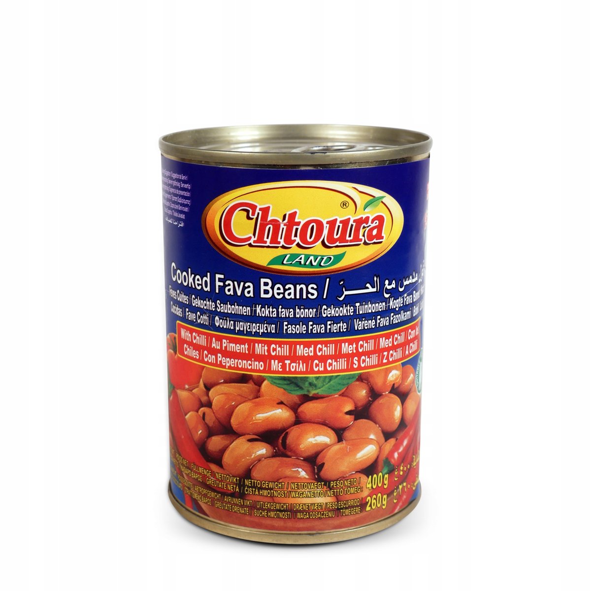 BÓB GOTOWANY FUL MEDAMES Z DODATKIEM CHILLI 400 g CHTOURA - Chtoura ...