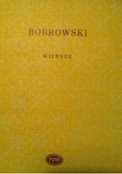 Bobrowski Wiersze - PIW Państwowy Instytut Wydawniczy | Książka w Empik
