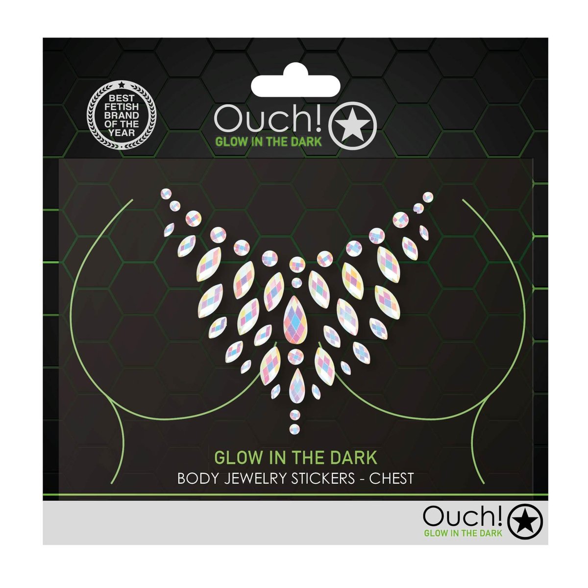 Body jewelry stickers - chest - Shots | Moda Sklep EMPIK.COM
