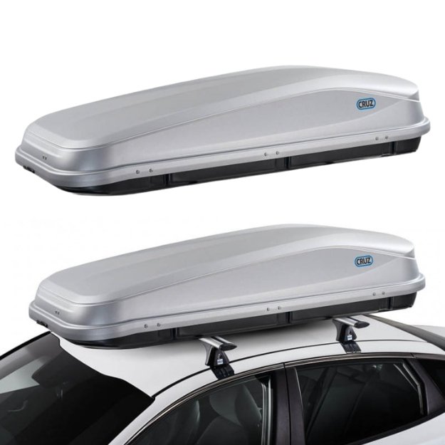 Boks Dachowy Cruz Easy 480 Srebrny 50Kg - Cruz | Motoryzacja EMPIK