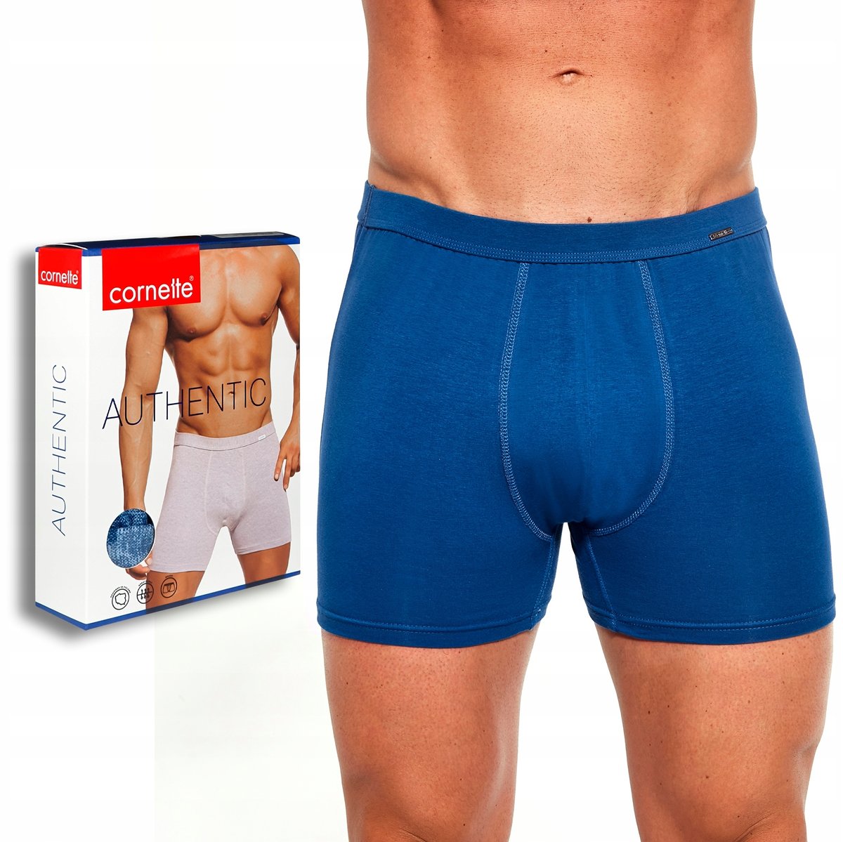 Bokserki CORNETTE AUTHENTIC BOXER cobalt - M - Inna marka | Moda Sklep ...