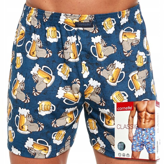 BOKSERKI luźne z printem CORNETTE CLASSIC 144 - XL - Inna marka | Moda ...