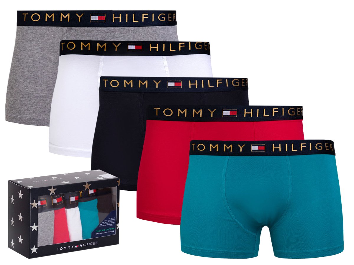 Bokserki męskie Tommy Hilfiger 5-Pack UM0UM02331-0S5 - Tommy Hilfiger ...