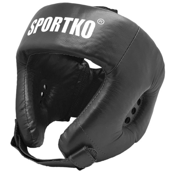 Bokserski ochraniacz głowy SportKO OK1, Czarny, L - SportKO | Sport ...