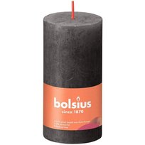 Bolsius świeca bryłowa pieńkowa rustykalna słupek Rustic Shine 100/50 ...