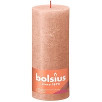 Bolsius świeca bryłowa pieńkowa rustykalna słupek Rustic XXL Shine 300/ ...