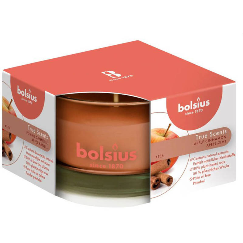 BOLSIUS ŚWIECA ZAPACHOWA JAŁKO CYNAMON - Bolsius | Sklep EMPIK.COM
