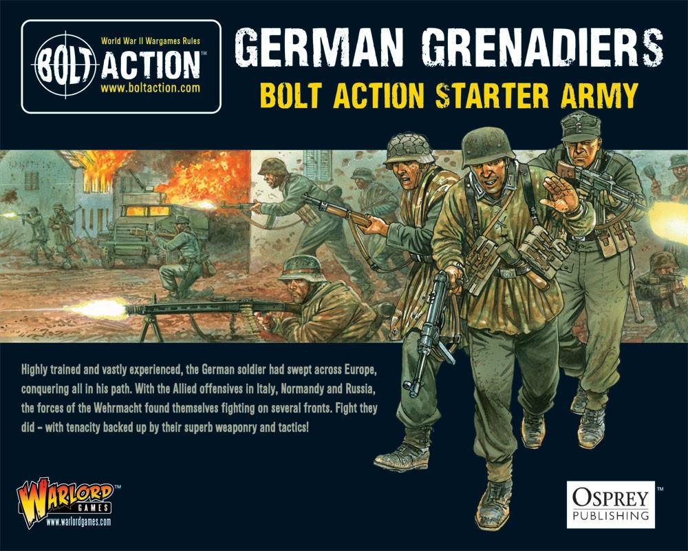 Bolt Action: German Grenadiers Starter Army - WARLORD GAMES | Sklep ...