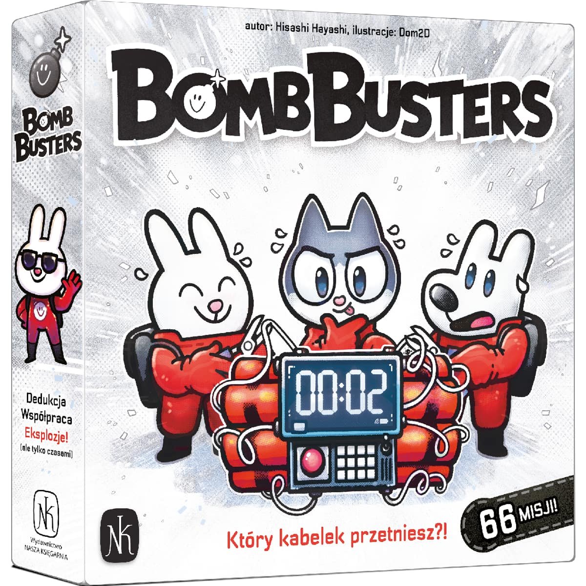 Bomb Busters, gra planszowa, Nasza Księgarnia - Nasza Księgarnia ...