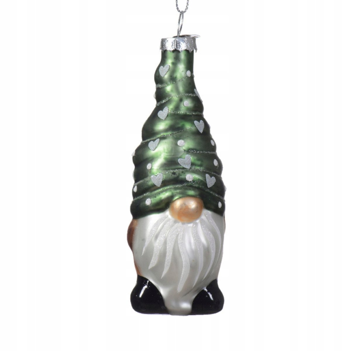 Bombka szklana gnom - skrzat zielony 11,6cm - GardenPlus+ | Sklep EMPIK.COM