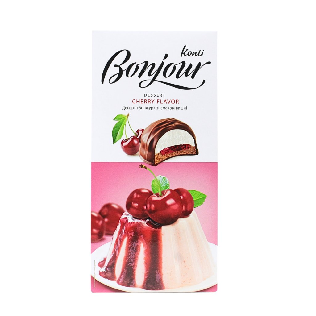 Bombonierka o smaku wiśniowym CHERRY "Bonjour Konti" 232g - Inna marka ...