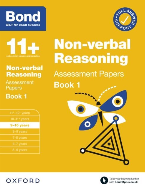 Bond 11+: Non-verbal Reasoning Assessment Papers Book 1 9-10 Years [DRM ...
