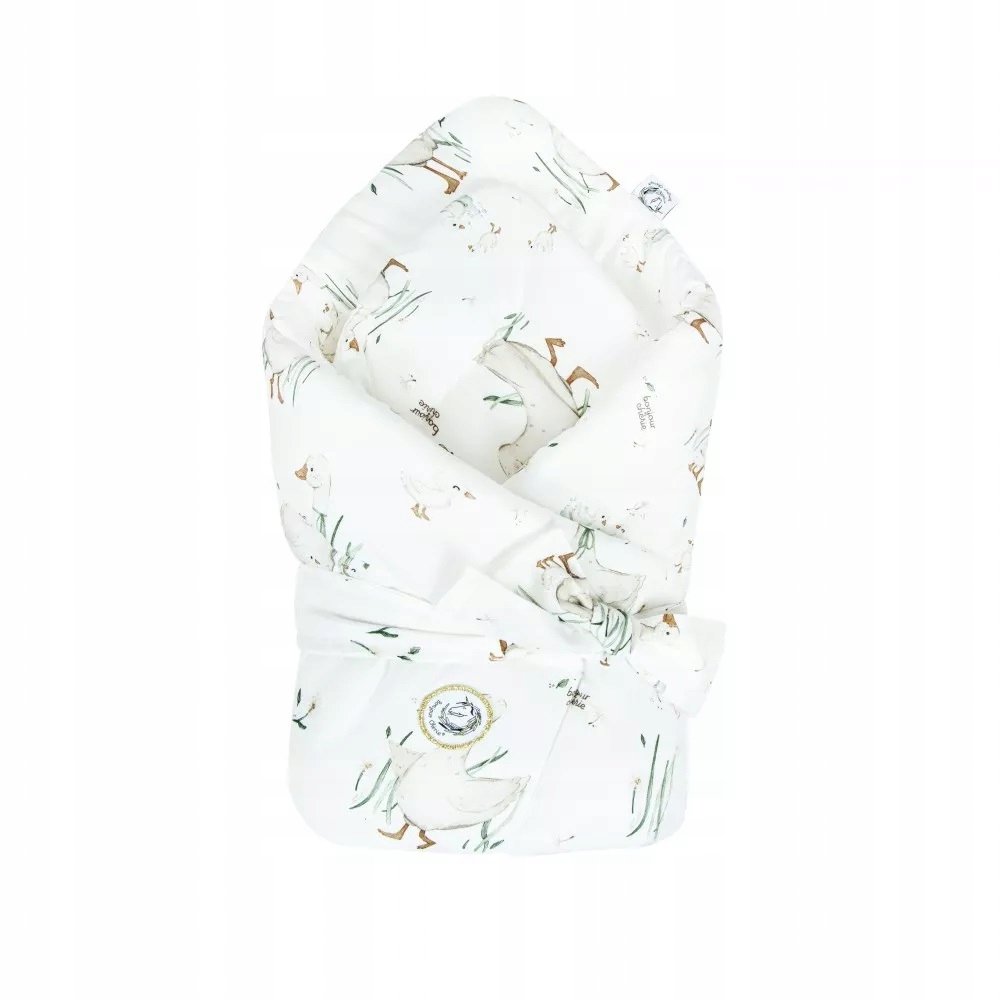 bonjure Cherie Becik Rożek wiązany Bambusowy Gąski - Bonjour Cherie | Sklep EMPIK.COM