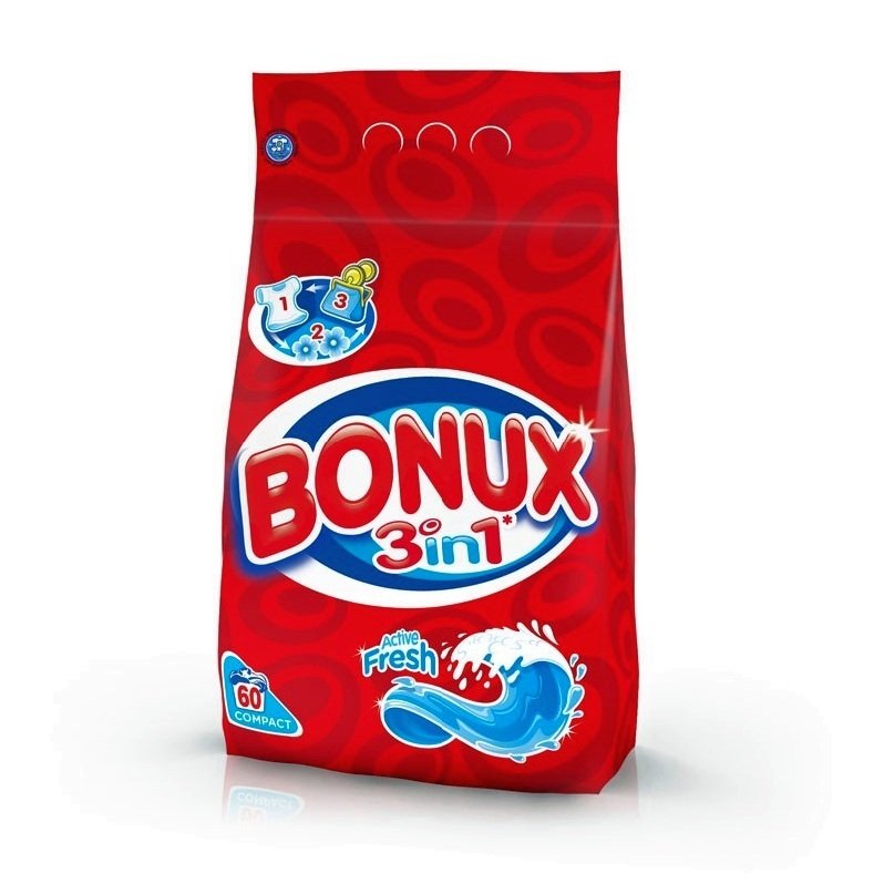 Bonux, Proszek do prania, Active Fresh, 4,2 kg - P&G | Sklep EMPIK.COM