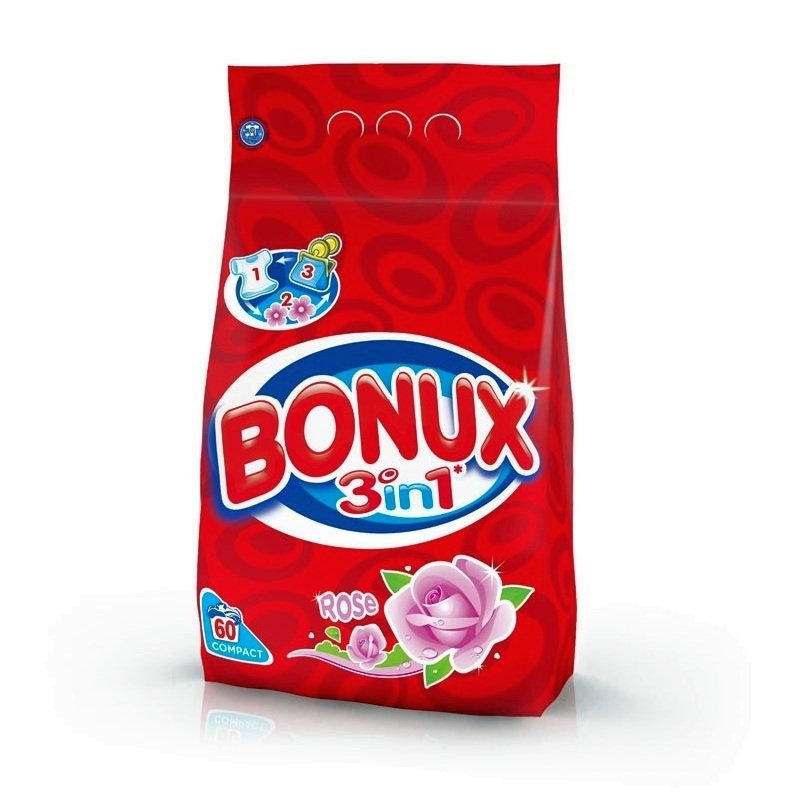 Bonux, Proszek do prania, Rose, 4,2 kg - P&G | Sklep EMPIK.COM