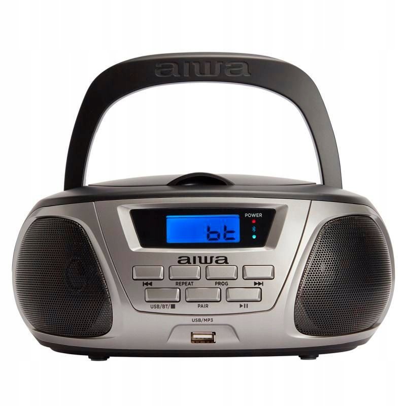 Boombox Aiwa Bbtu-300Tn Cd Mp3 Bt - Aiwa | Sklep EMPIK.COM Boombox Aiwa Bbtu-300Tn Cd Mp3 Bt - Aiwa | Sklep EMPIK.COM