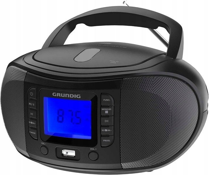 Boombox Radio Bt Cd Usb Mp3 Grundig Grb3500 Czarny - Grundig | Sklep ...