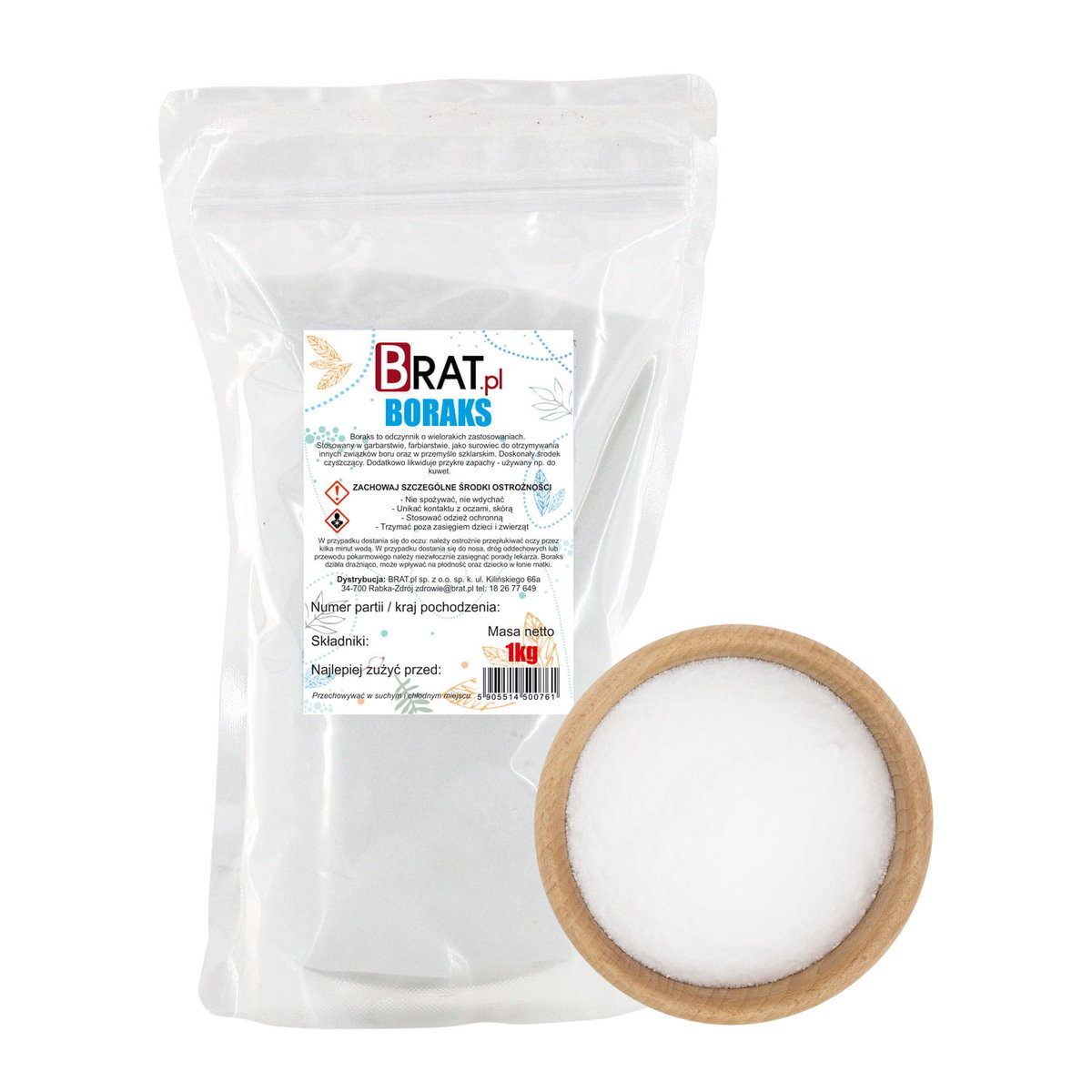 Boraks 1Kg Uniwersalny Środek Do Czyszczenia - BRAT.pl | Sklep EMPIK.COM