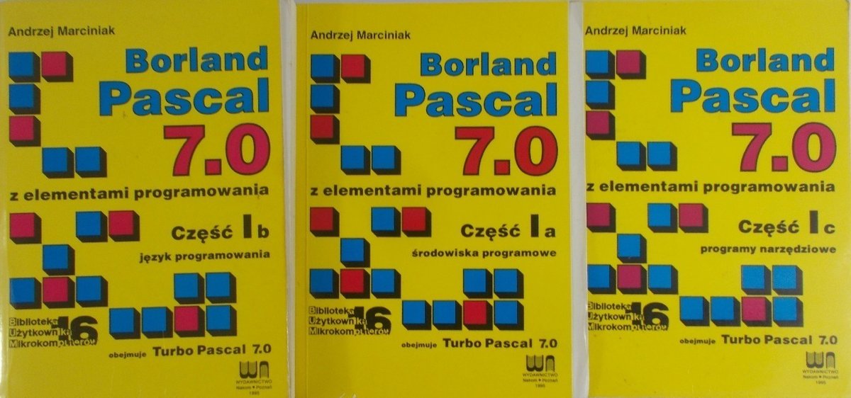Borland Pascal 7 0 z elementami programowania Część I a do c - Marciniak Andrzej | Książka w Empik