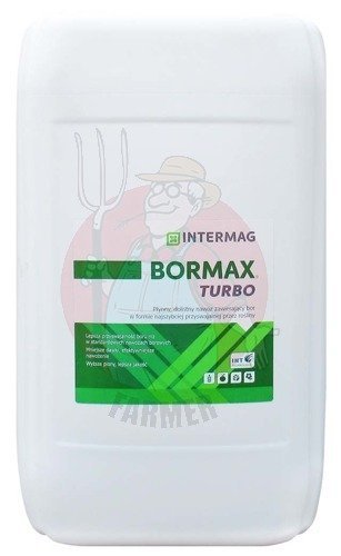 BORMAX TURBO to płynny nawóz dolistny zawierający 150 g boru (B) w 1 ...