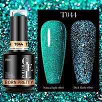 BORN PRETTY PRO - Reflective Glitter Gel - LAKIER HYBRYDOWY FLASH ...