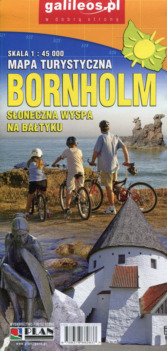 Bornholm. Mapa turystyczna 1:45 000 - Opracowanie zbiorowe | Książka w ...