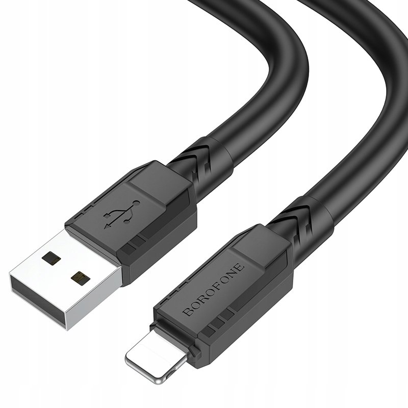 Borofone Kabel Bx81 Goodway Usb Na Lightning 2 4a 1 Metr Czarny