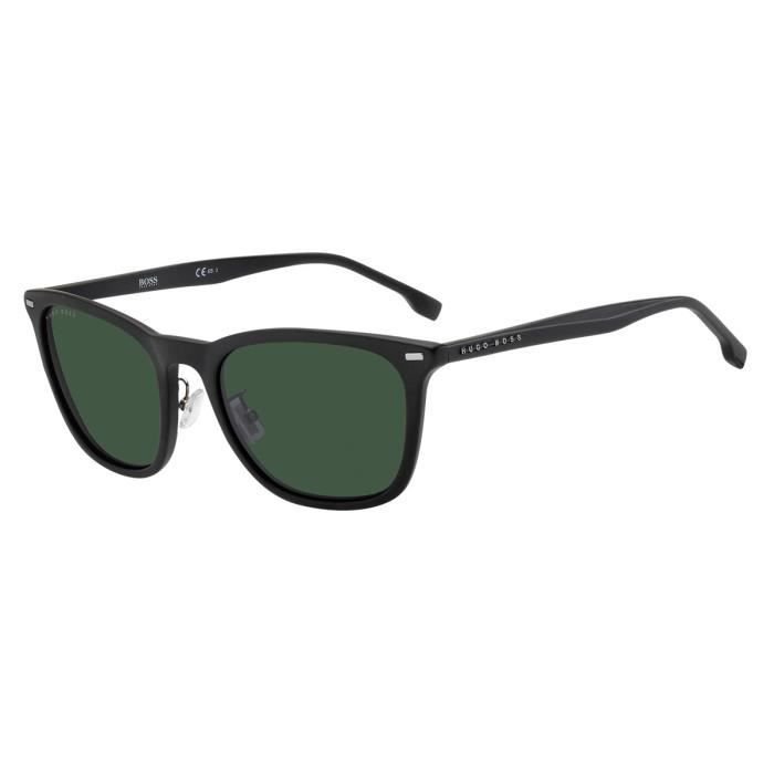 BOSS - BOSS 1290-F-SK Okulary przeciwsłoneczne Cat Eye czarno-zielone ...