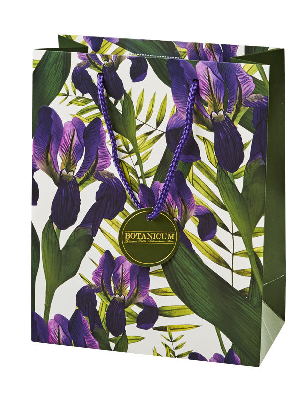Botanicum, Torba prezentowa, irysy, rozmiar S - Empik | Sklep EMPIK.COM