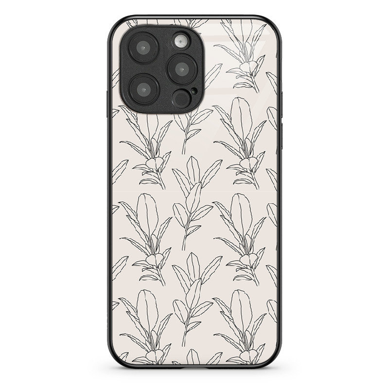 Botaniczne Akcenty - Iphone 15 Pro Max Etui Szklane [Tif 16A ...