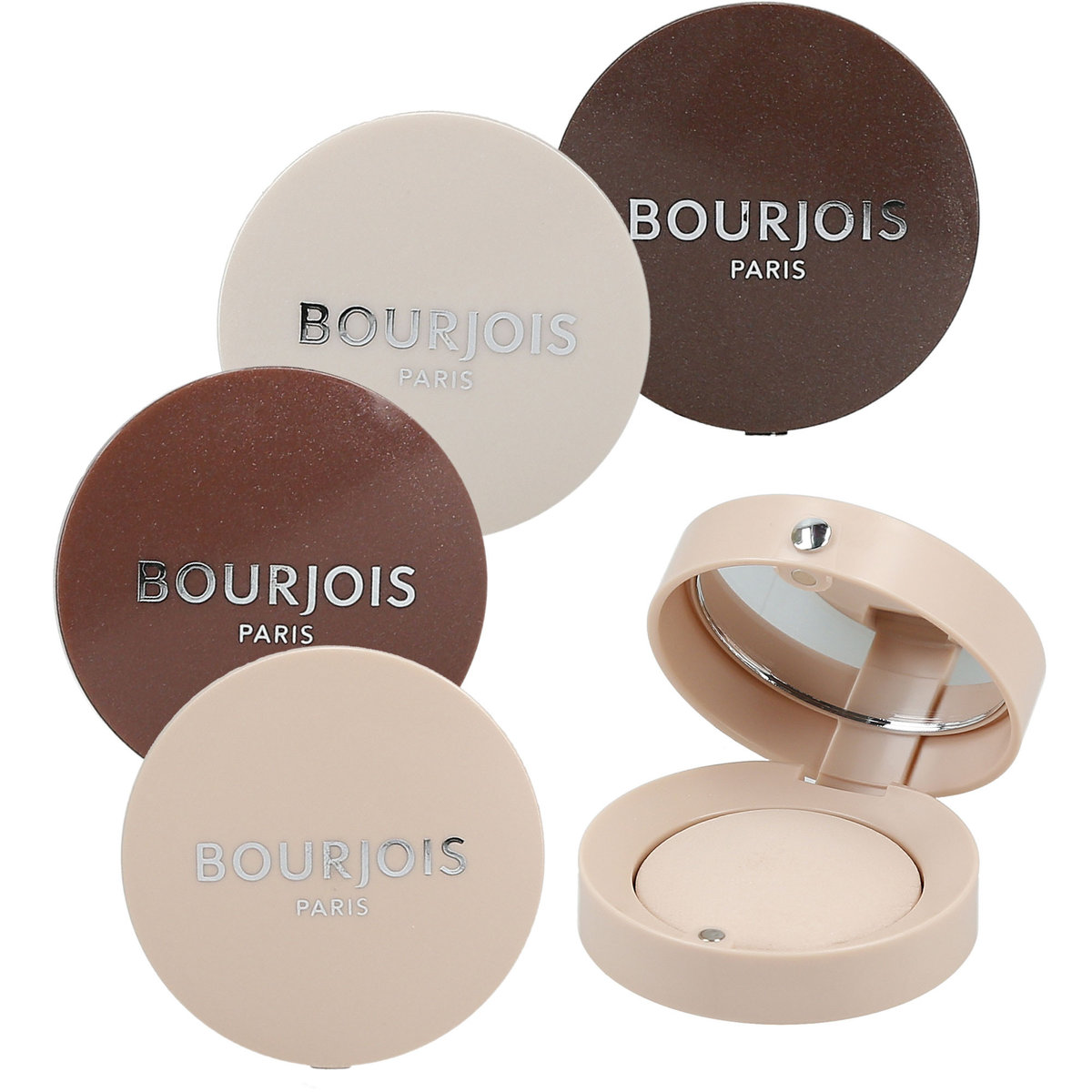 Bourjois, Little Round Pot, Cień do powiek 01 Blanc'Voutant, 1,2 g ... Bourjois, Little Round Pot, Cień do powiek 01 Blanc'Voutant, 1,2 g ...