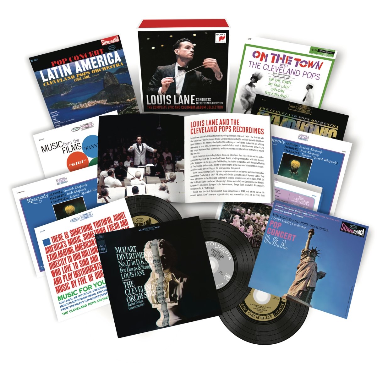 Box: Louis Lane Conducts the Cleveland Orchestra - The Complete Epic ...