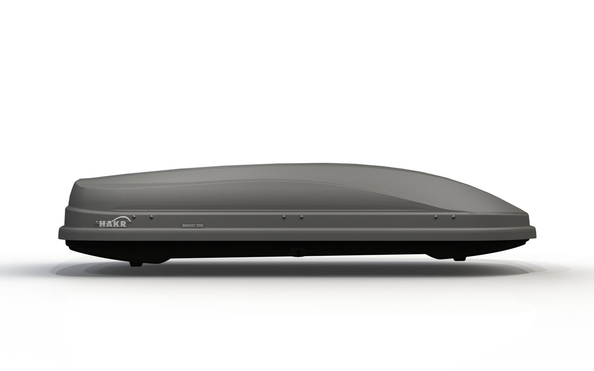 Box na dach Boks dachowy bagażnik HAKR MAGIC 320 L GRAFITOWY - HAKR ...