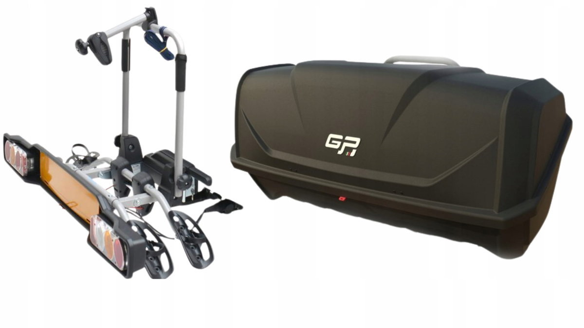 Box na platformę rowerową Peruzzo GP Box, 340 l + bagażnik Peruzzo ...