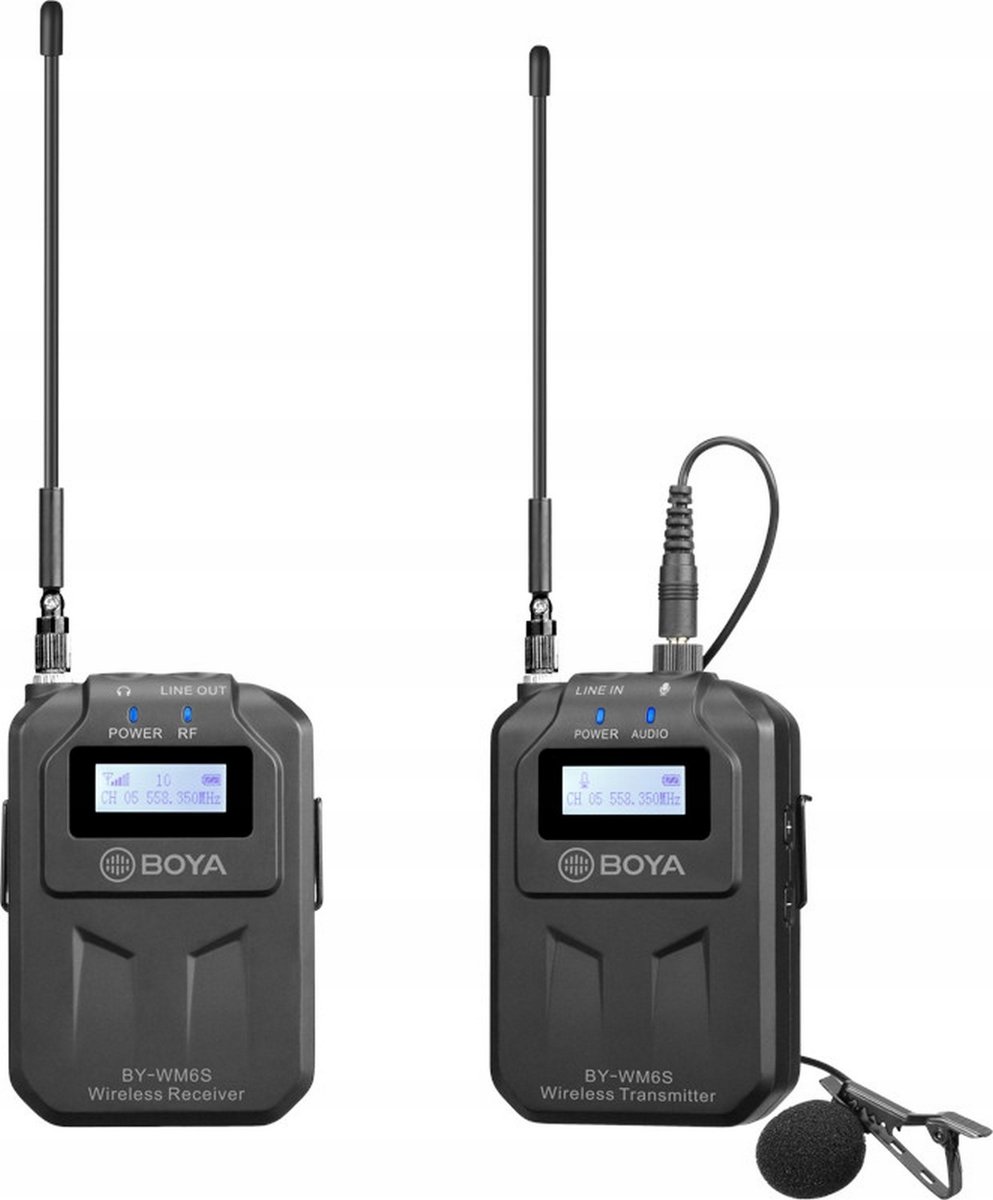 Boya uhf wireless microphone system - BOYA | Muzyka Sklep EMPIK.COM