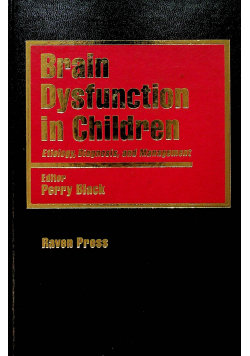 Brain Dysfunction in Children - Raven Press | Książka w Empik