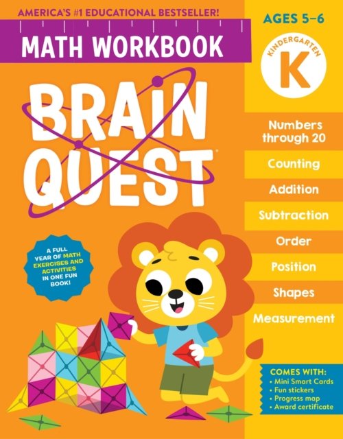 Brain Quest Math Workbook: Kindergarten - Workman Publishing | Książka ...