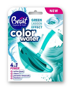 Brait Hygiene & Fresh Kostka toaletowa do WC 4in1 Green Lagoon Effect ...