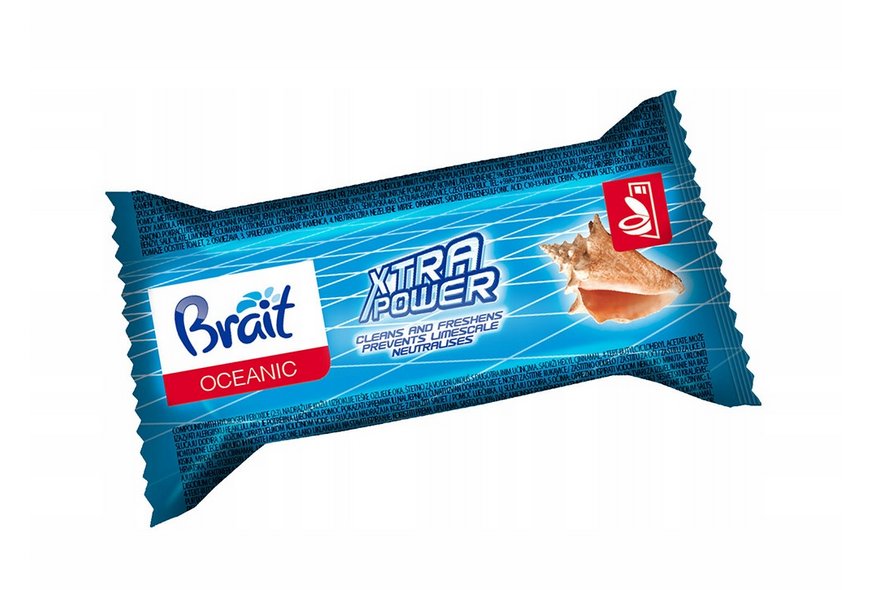 Brait Zapas Kostki do WC Oceanic 1-Fazowa 40g - Brait | Sklep EMPIK.COM