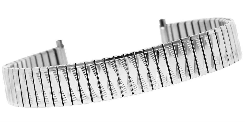 Bransoleta rozciągana Srebrna HQ 12 do 16 mm 102S-12/16 - KEMER | Moda Sklep EMPIK.COM