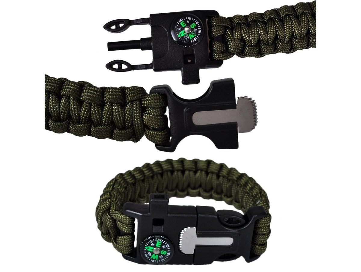 Bransoletka Survival 5W1 Paracord Krzesiwo Kompas - PrzydaSie.pl ...