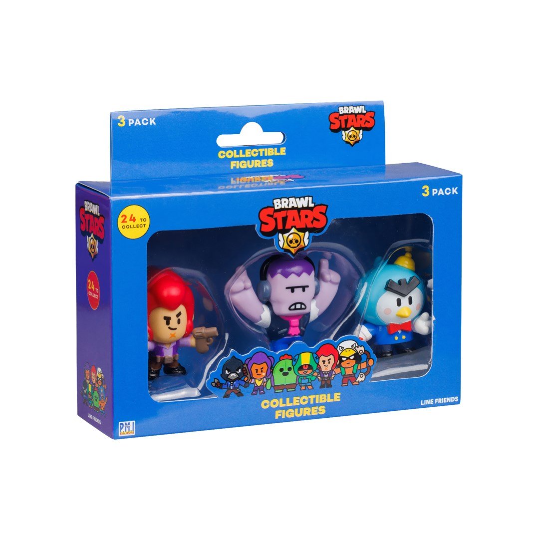 Brawl Stars S1 Figures - 3 Pack Ver.C - Inna marka | Sklep EMPIK.COM