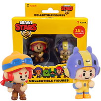 BRAWL STARS Seria 2 - Zestaw 2 Figurek Kolekcjonerskich JESSIE i BEA ...