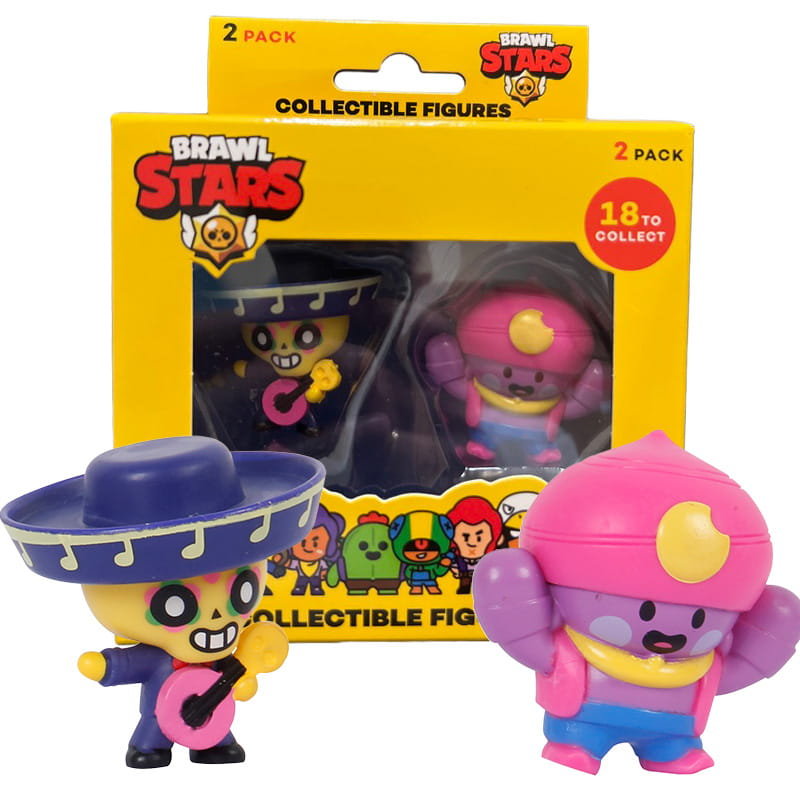 BRAWL STARS Seria 2 - Zestaw 2 Figurek Kolekcjonerskich POCO i GENE ...